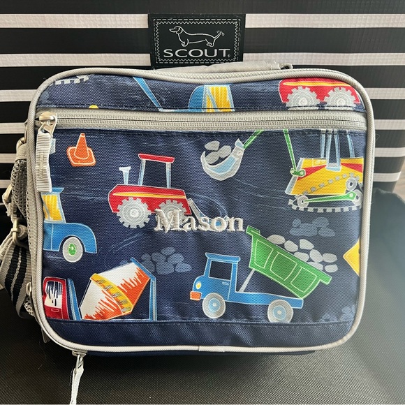 Pottery Barn Kids Other Mackenzie Cold Pack Lunch Bag Construction